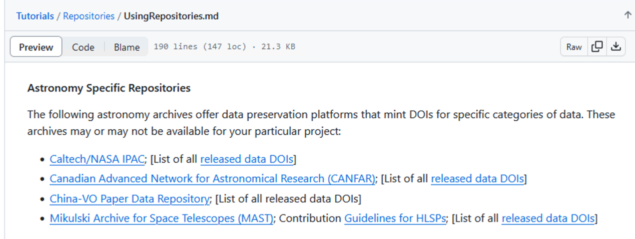 国家天文科学数据中心被AAS期刊群天文设施关键词库收录 | 国家天文科学数据中心 | NADC